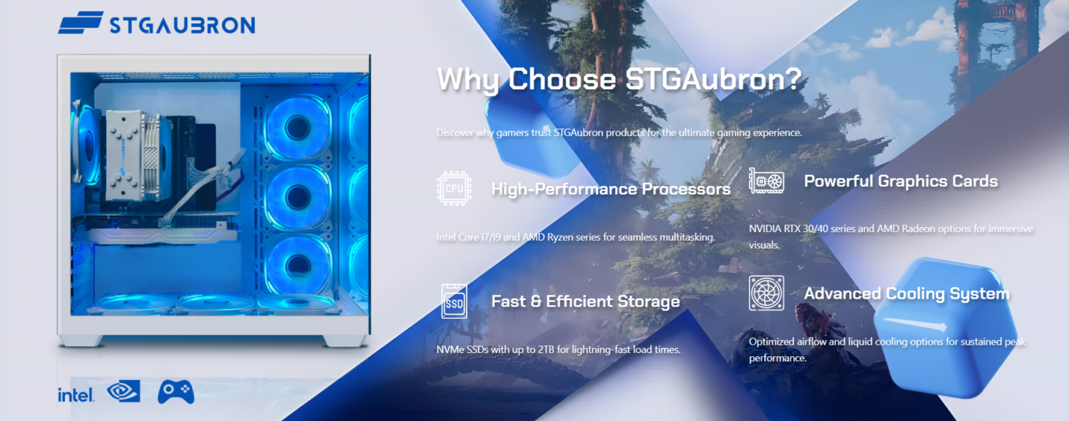 STGAubron Store – Best Gaming PCs & Accessories for Ultimate Performance